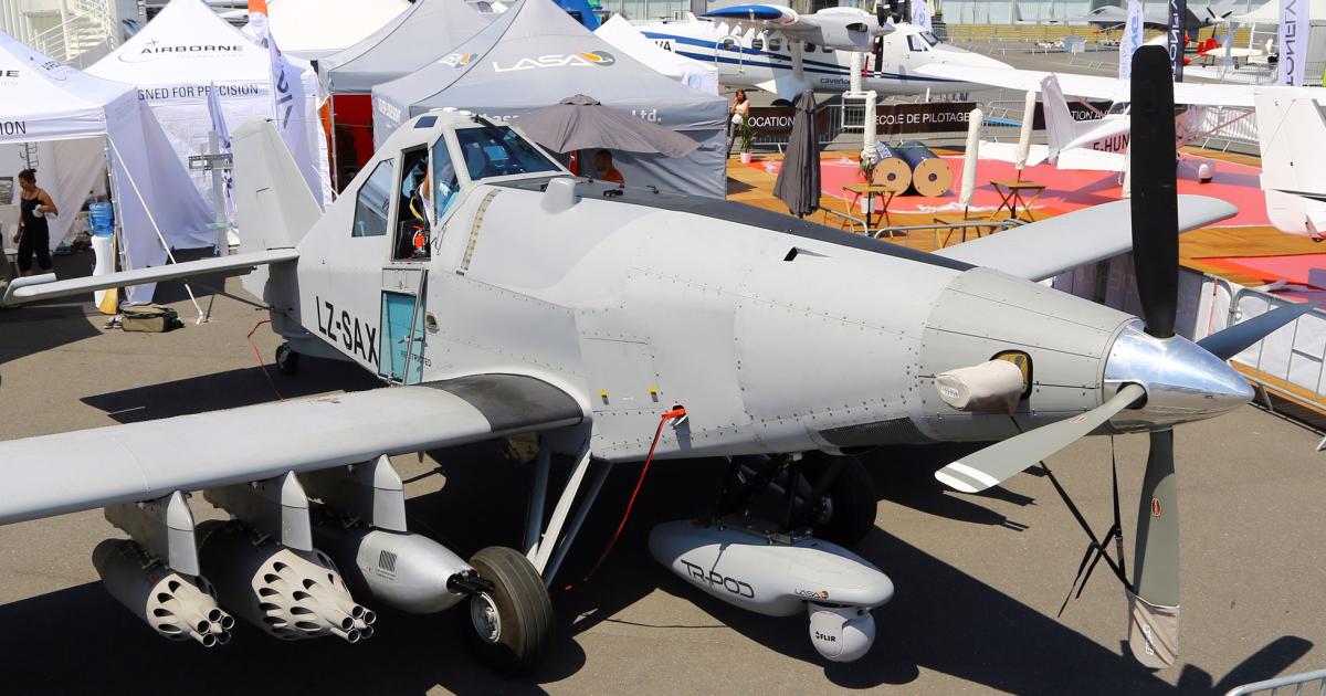 LASA Shows T-Bird at Paris | Aviation International News