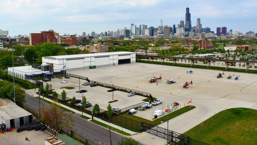 Vertiport Chicago Primed for eVTOL Future | Aviation International News