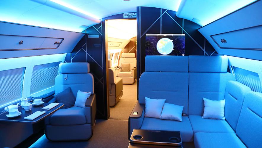 Sukhoi Pitches VIP Superjet 100 as Aurus Bizliner | Aviation ...