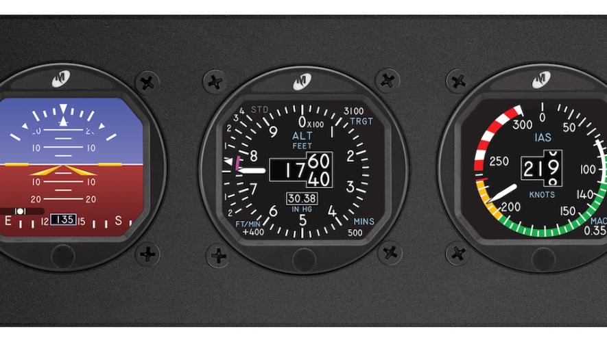 Mid-Continent Instruments and Avionics 3-Pack Standby Instrument ...