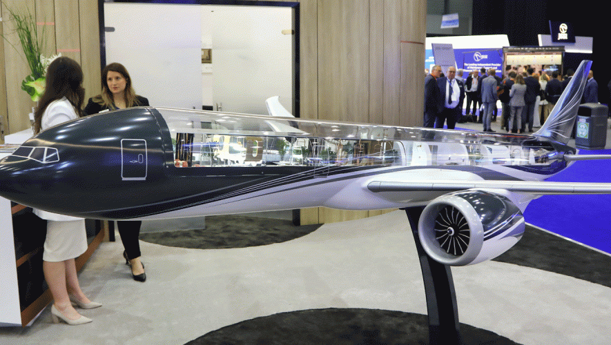 Greenpoint Goes Zen with VIP 777X Cabin Concept Model | Aviation ...