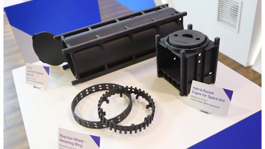 CRP Technology Showcasing 3D-printed Composite Aerospace Parts at 2023 ...