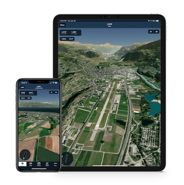 ForeFlight App Shows Airport 3D Previews | AIN