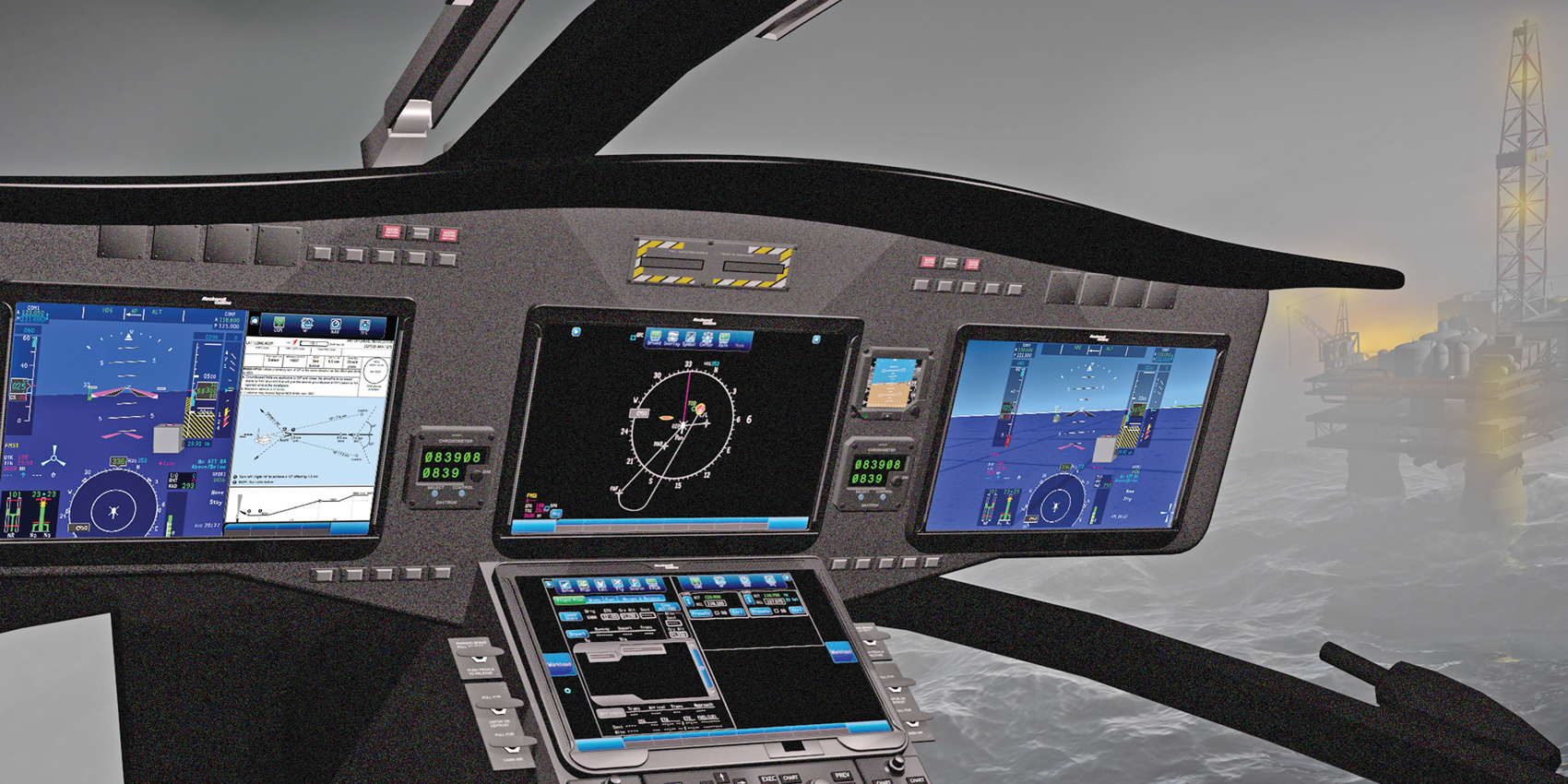 Rockwell Collins Displaying Flyable Pro Line Fusion Demonstrator ...