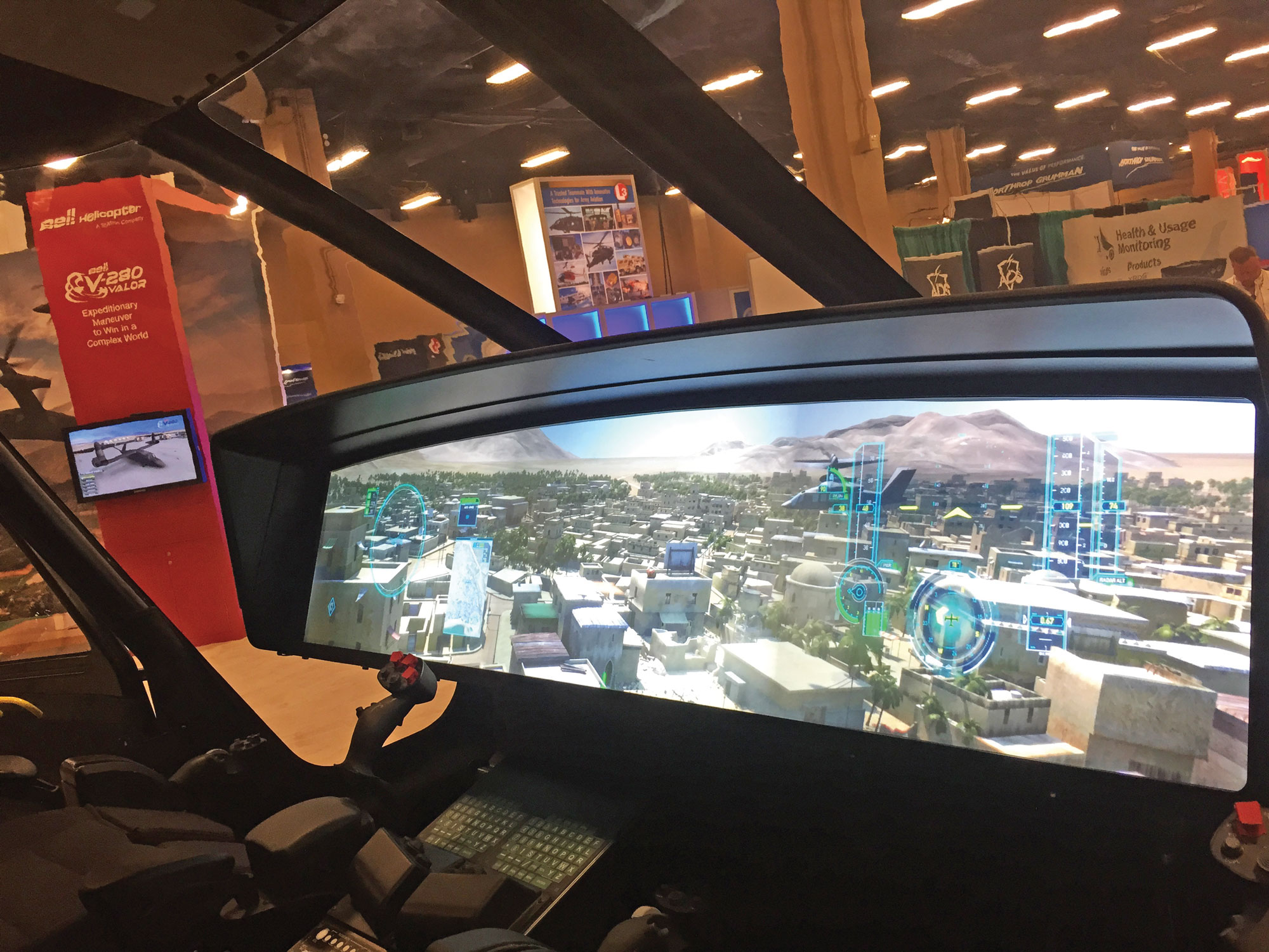 Bell Unveils Single-screen V-280 Cockpit | Aviation International News