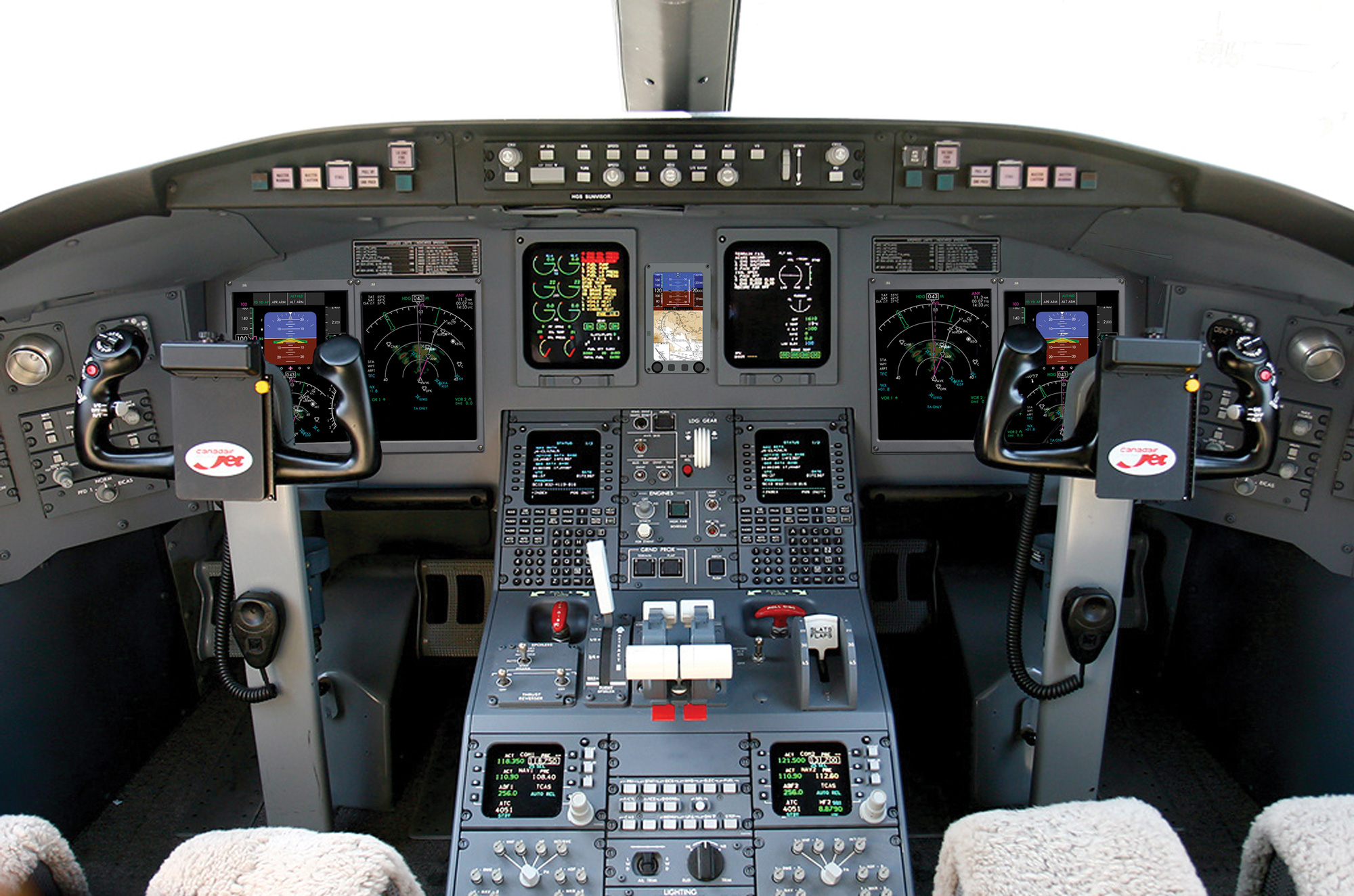 Crj 900 Cockpit