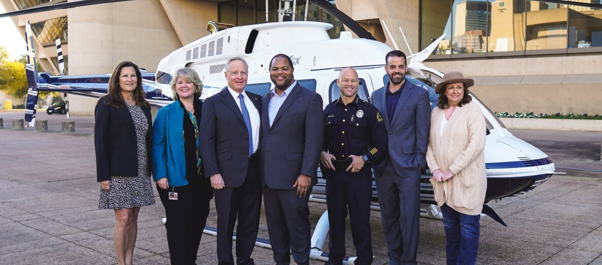 Perot Donates Bell 407 To Dallas Police | Aviation International News