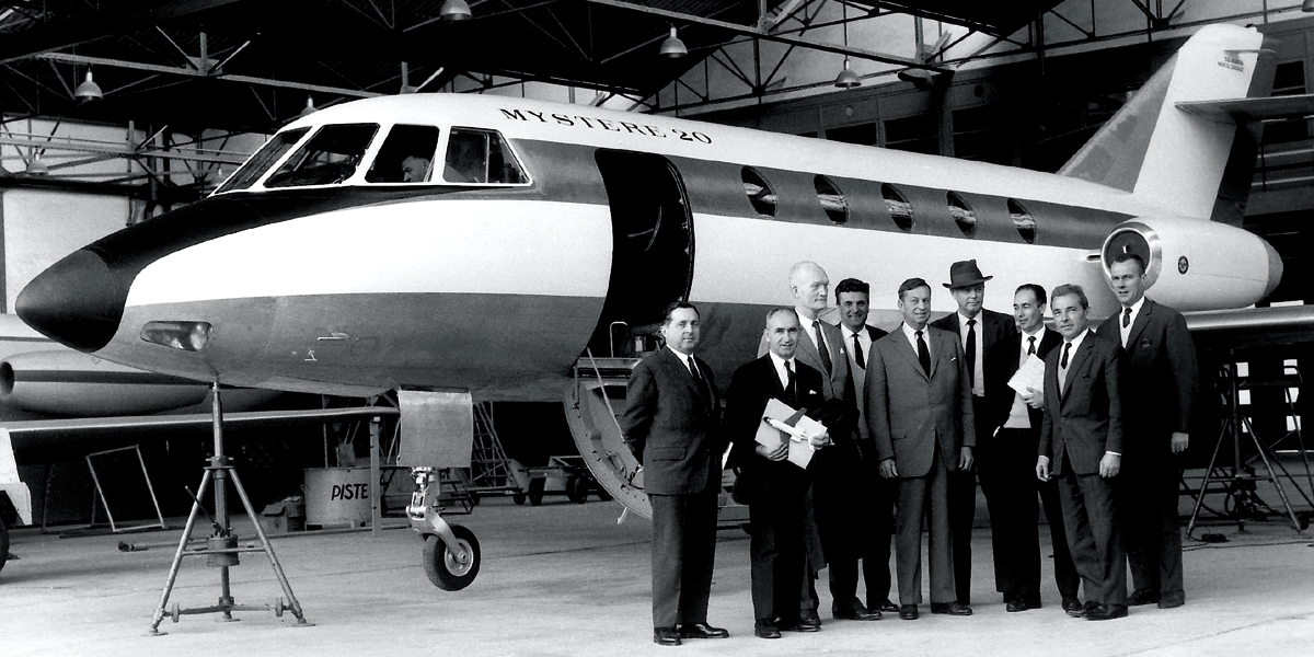 60 Years of Falcon Jets Define the Business Jet Evolution | Aviation ...