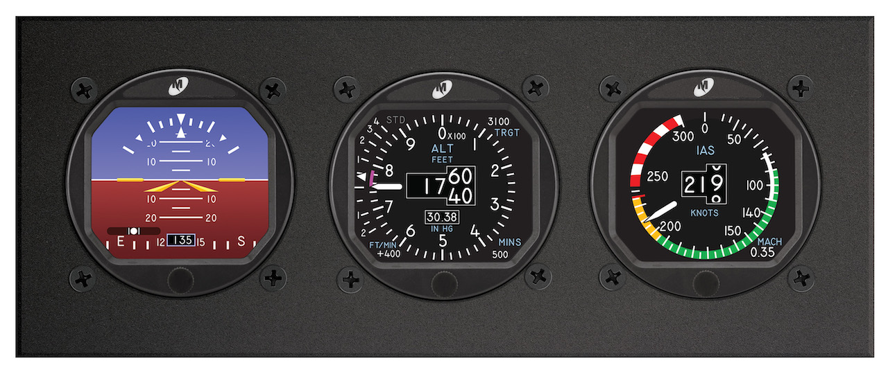 Mid-Continent Instruments and Avionics 3-Pack Standby Instrument ...